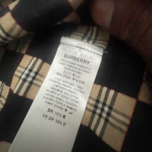 Burberry | Shirts | Authentic Burberry Button Up Shirt With Matching ...